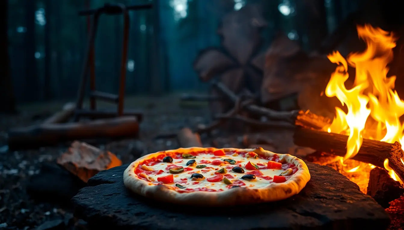 Fire-Baked Pizza Magic with Portable Campfire Pits for an Unforgettabl ...